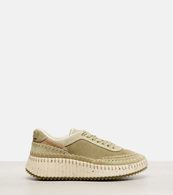 Chloé Nama Suede Sneakers