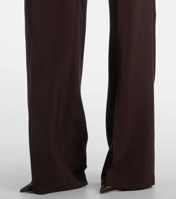 TOM FORD Pleated High-rise Wide-leg Pants