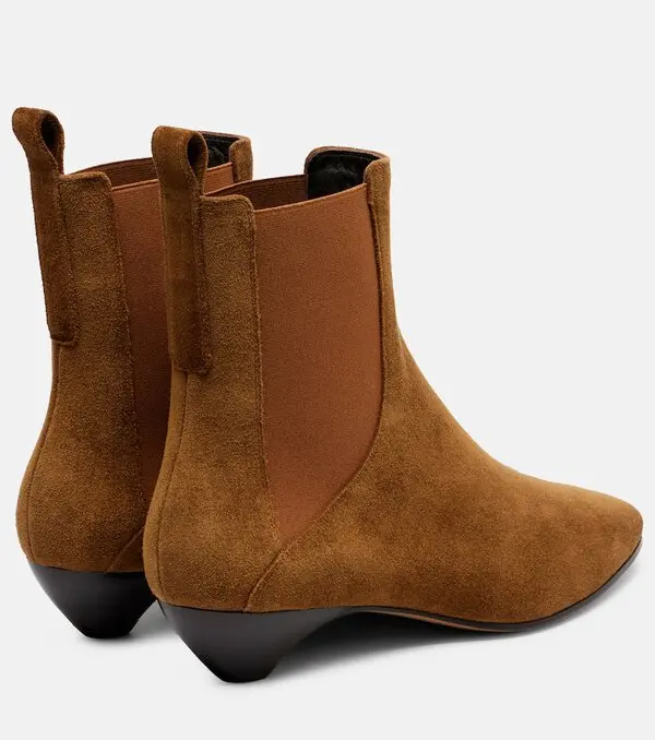 Le Monde Beryl Allegra Suede Ankle Boots - Brown