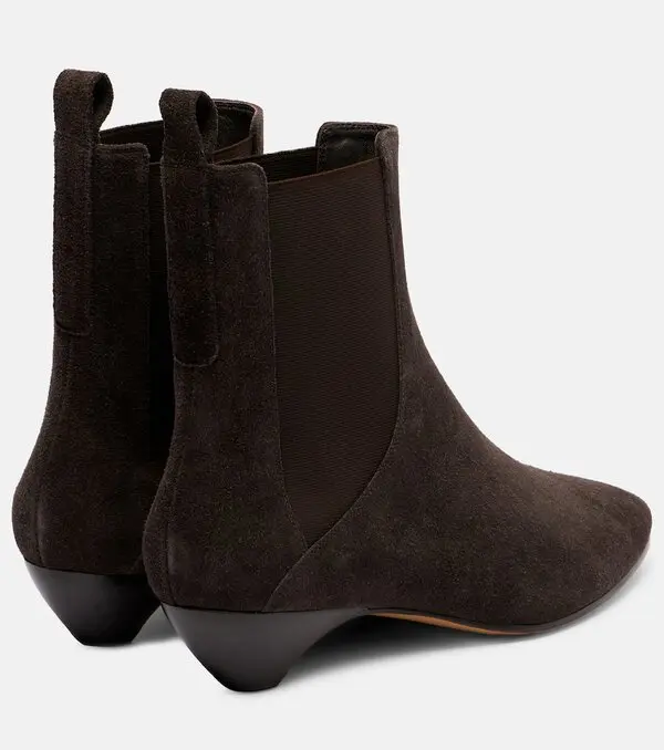 Le Monde Beryl Allegra Suede Ankle Boots - Brown