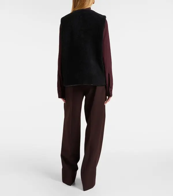 BLAZÉ MILANO Gliss Shearling Vest