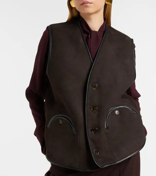 BLAZÉ MILANO Gliss Shearling Vest
