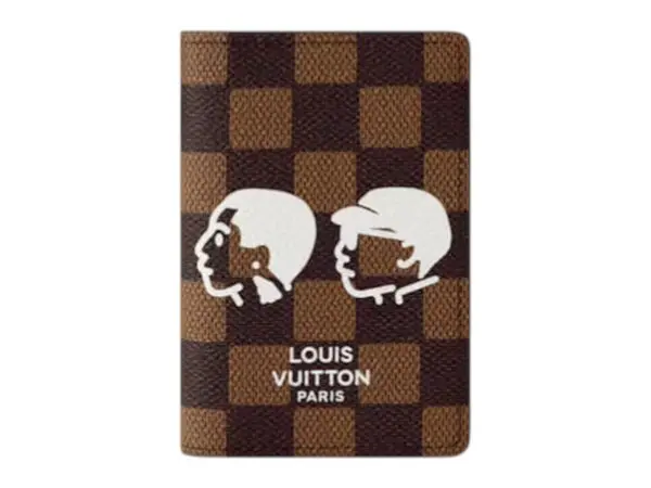 LOUIS VUITTON X Nigo Pocket Organizer - Brown