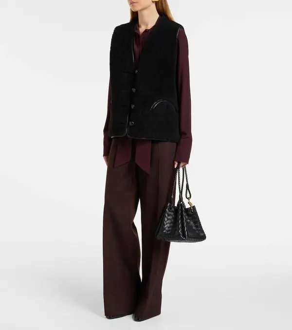 BLAZÉ MILANO Gliss Shearling Vest