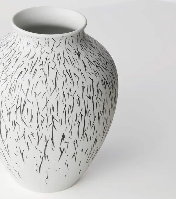 CASSINA Post Scriptum Curved Vase Formafantasma