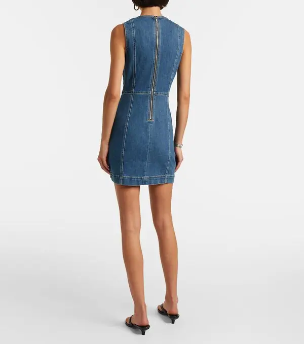 Veronica Beard Zaire Denim Mini Dress