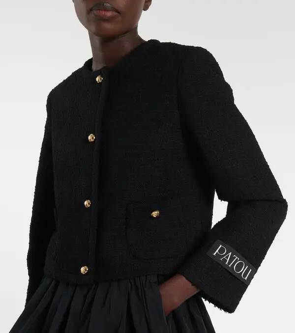 PATOU Wool-blend Tweed Jacket