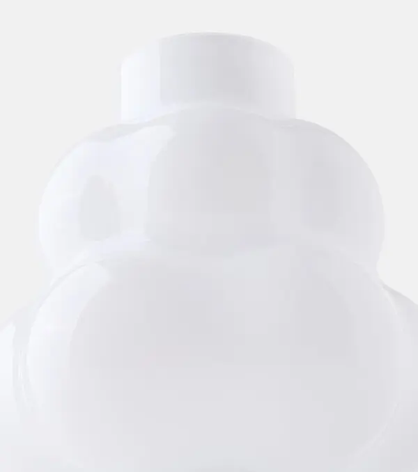 LOUISE ROE Balloon Glass Vase - White