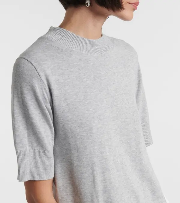 Sacai Layered Cotton Mini Dress