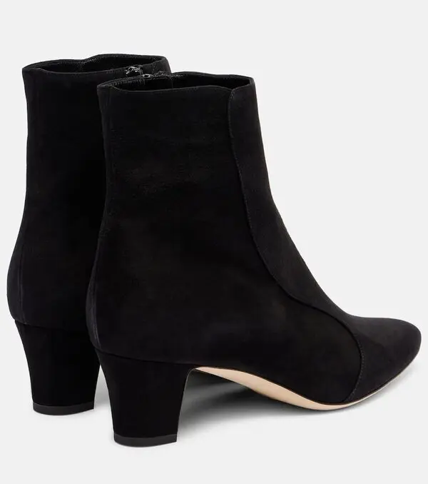 Manolo Blahnik Myconia 50 Suede Ankle Boots