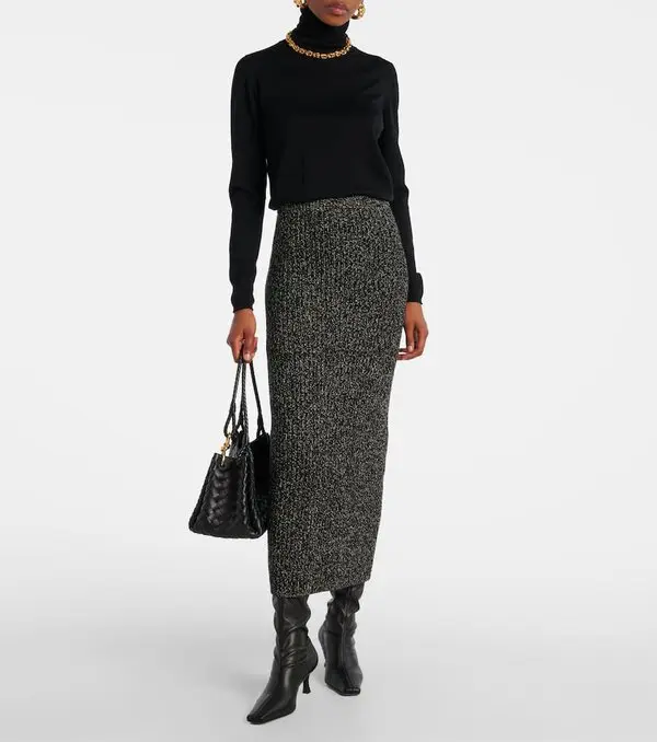 Max Mara Rodano Wool-blend Pencil Skirt
