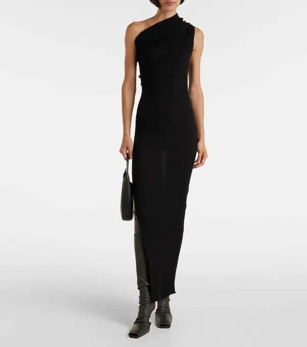 Rick Owens Athena Virgin Wool Maxi Dress