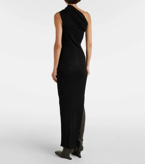 Rick Owens Athena Virgin Wool Maxi Dress