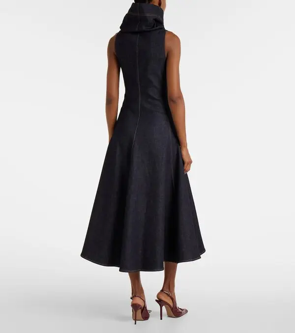 Jacquemus Denim Midi Dress