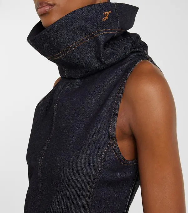 Jacquemus Denim Midi Dress