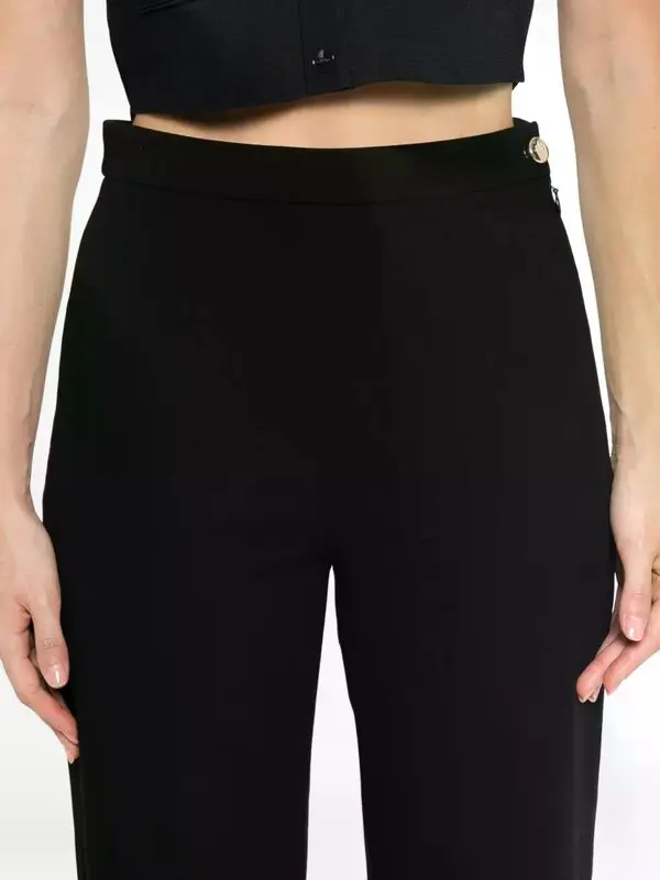 Sandro Button-detail High-waist Trousers