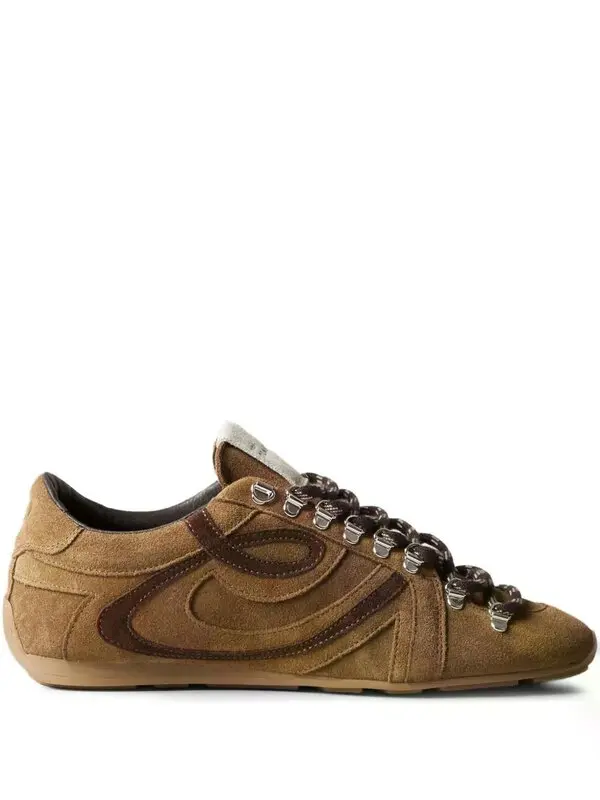 Claudie Pierlot Swing Lace-up Sneakers - Brown