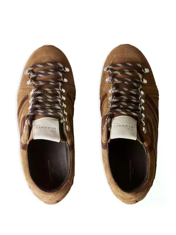 Claudie Pierlot Swing Lace-up Sneakers - Brown