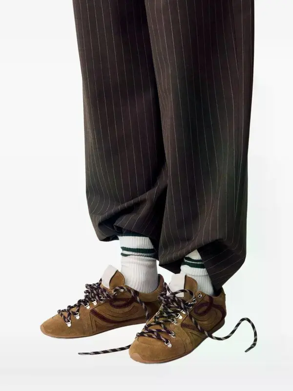Claudie Pierlot Swing Lace-up Sneakers - Brown