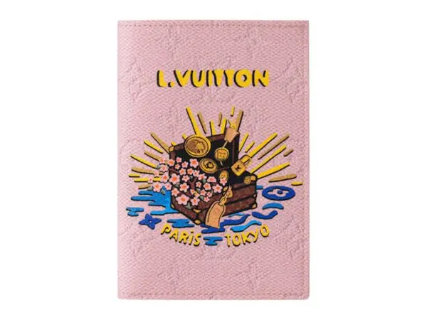LOUIS VUITTON X Nigo Passport Cover - Pink