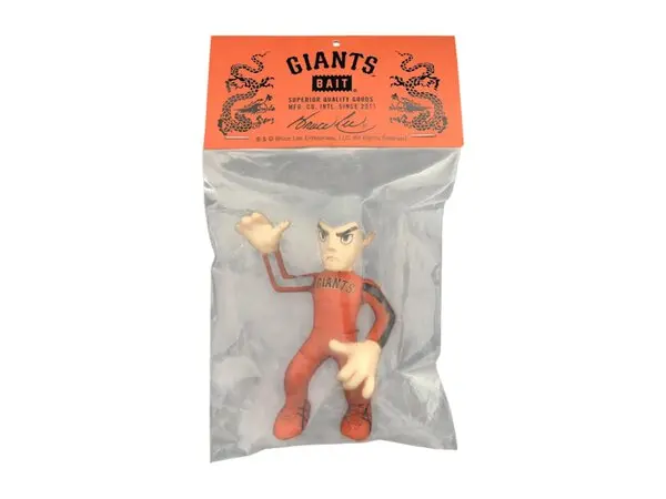 BAIT Bruce Lee X San Francisco Giants Bruce Lee 4in Figure - Orange