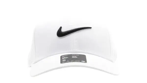 Nike Club Structured Drifit Cap - White