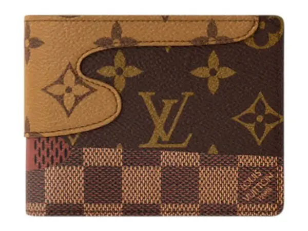 LOUIS VUITTON X Nigo Slender Wallet - Brown