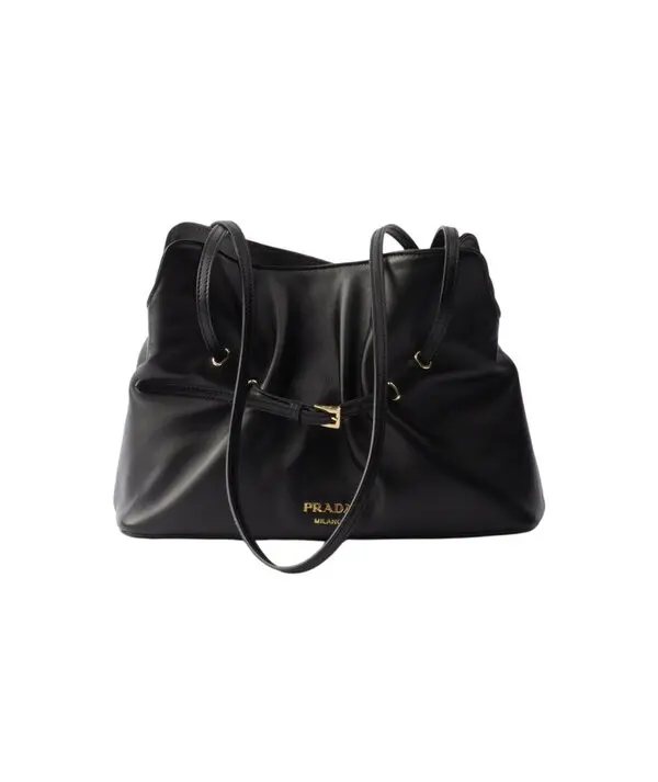 Prada Small Nappa Leather Bag - Black