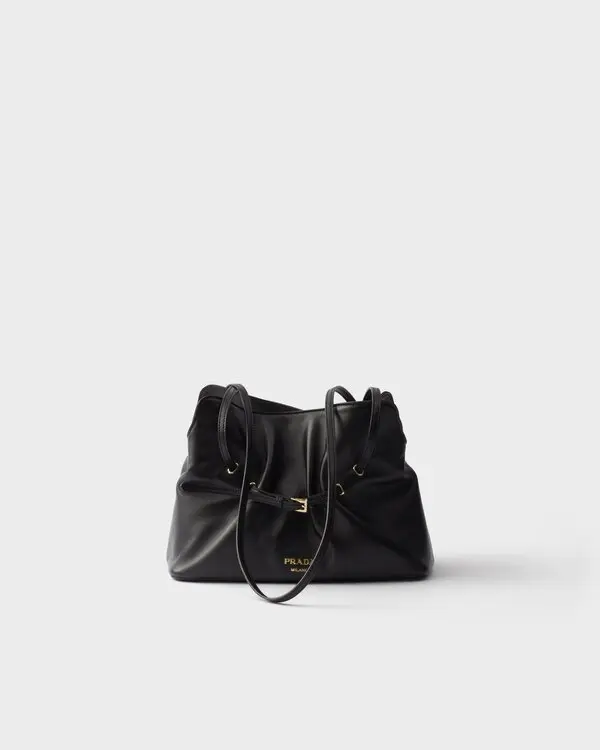 Prada Small Nappa Leather Bag - Black