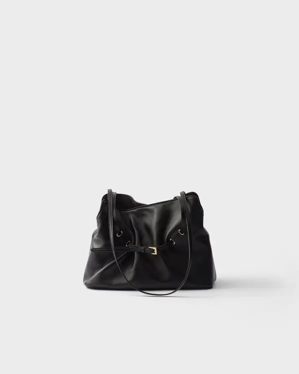 Prada Small Nappa Leather Bag - Black