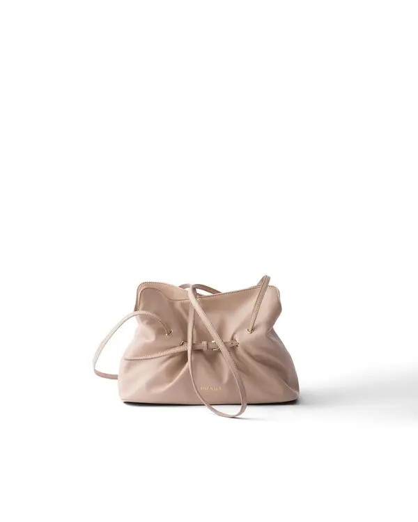 Prada Small Nappa Leather Bag - Pink