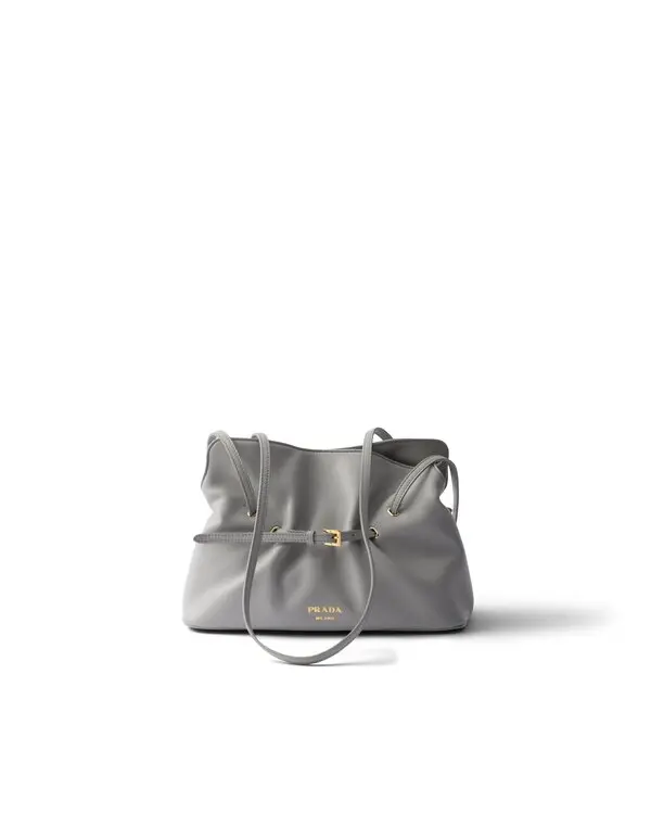 Prada Small Nappa Leather Bag - Grey