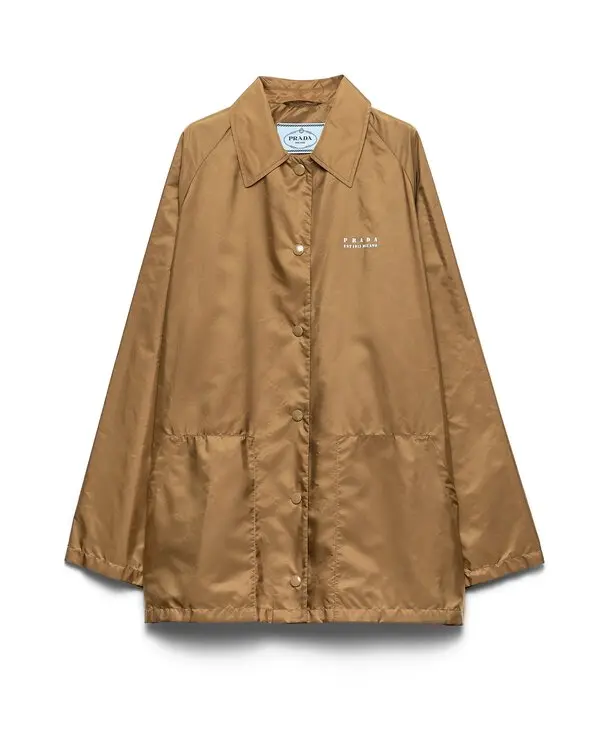 Prada Lightweight Re-nylon Blouson Jacket - Brown