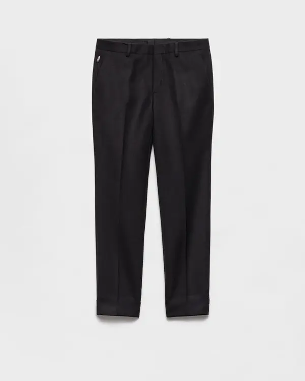 Prada Slim-fit Wool Trousers