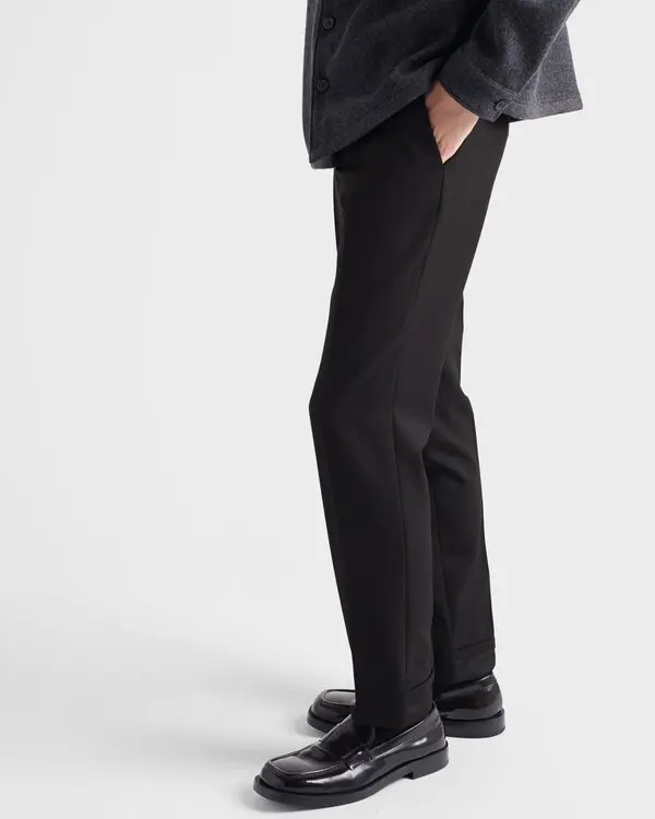 Prada Slim-fit Wool Trousers