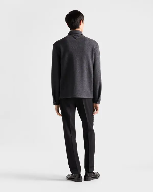 Prada Slim-fit Wool Trousers