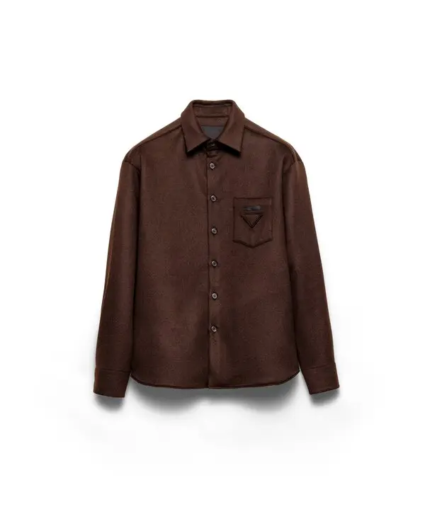 Prada Wool And Cashere Shirt