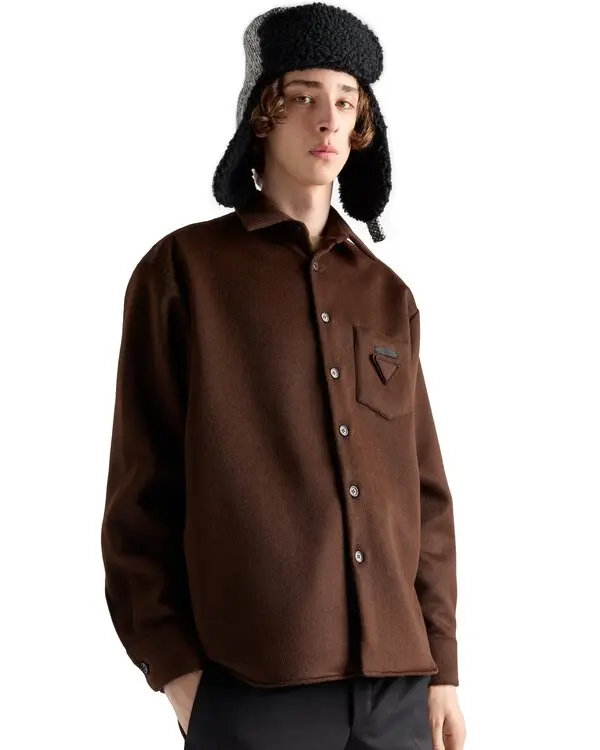 Prada Wool And Cashere Shirt