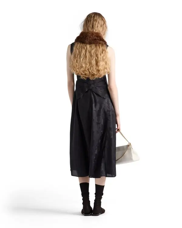 Prada Floral Jacquard Dress