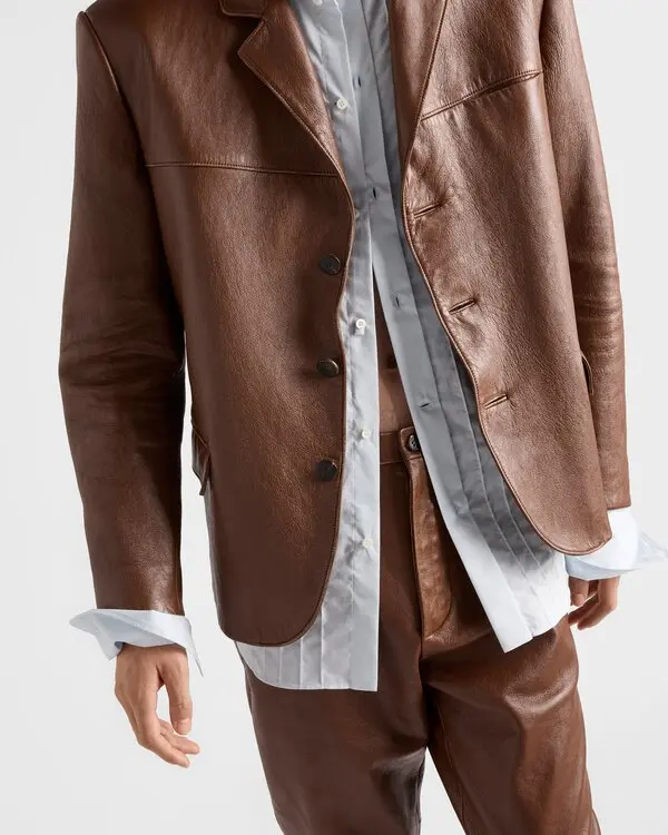 Prada Nappa Leather Jacket