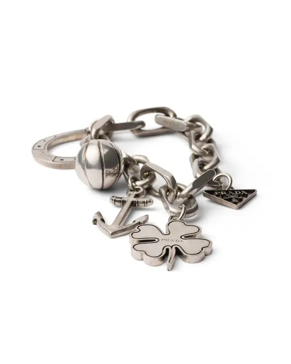 Prada Metal Charm Bracelet