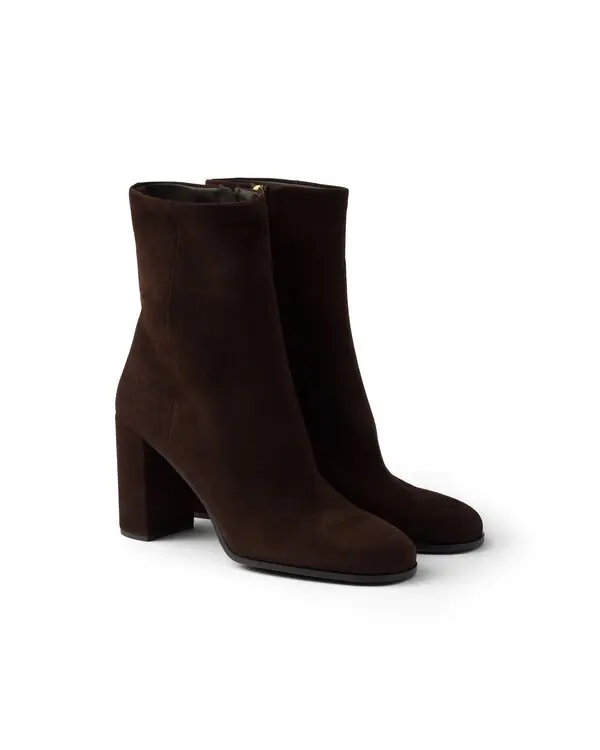 Prada Suede Booties