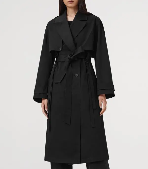 ALLSAINTS Cadence Hybrid Trench Coat
