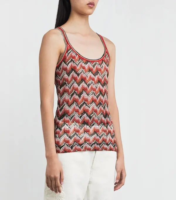 Missoni Swirl Zigzag Tank Top