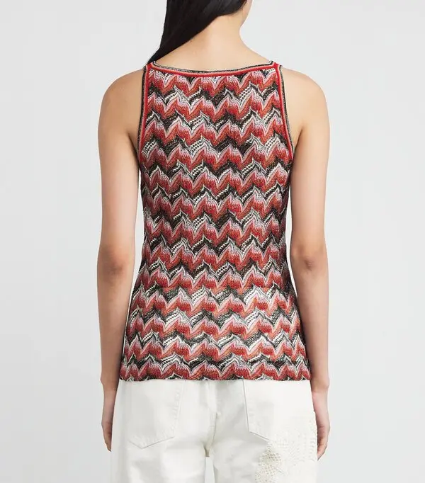 Missoni Swirl Zigzag Tank Top