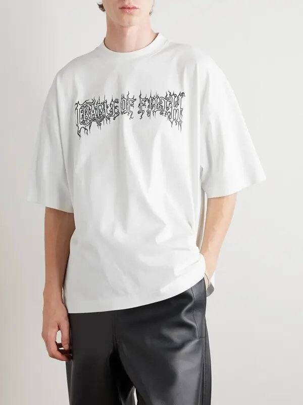 Vetements Printed Cotton-jersey T-shirt