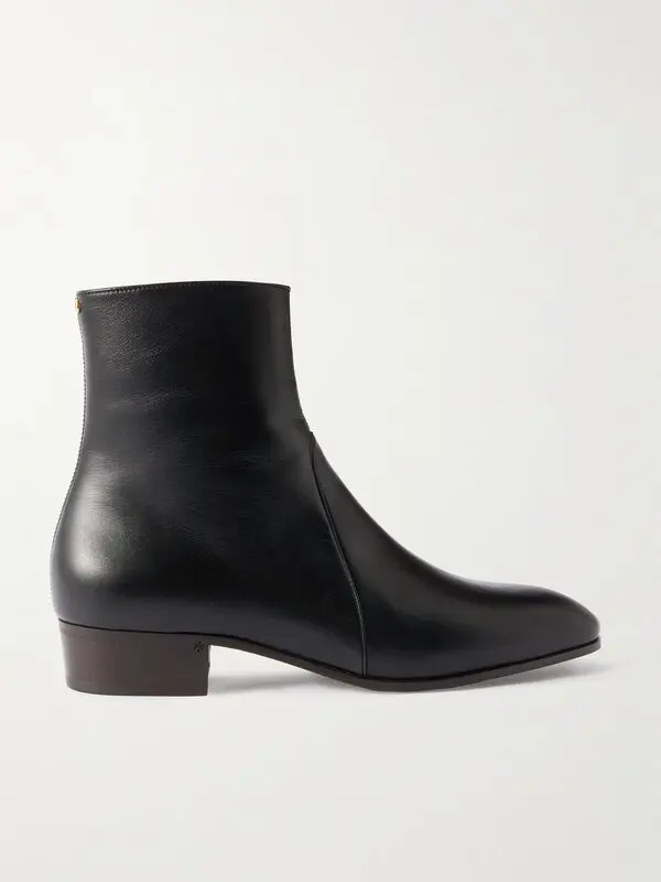 Valentino Garavani Leather Ankle Boots