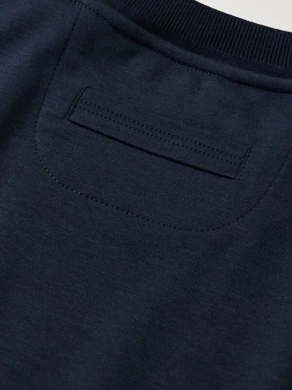 Zegna Cotton And Silk-blend Jersey T-shirt