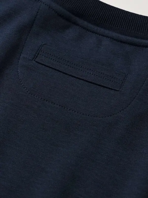 Zegna Cotton And Silk-blend Jersey T-shirt