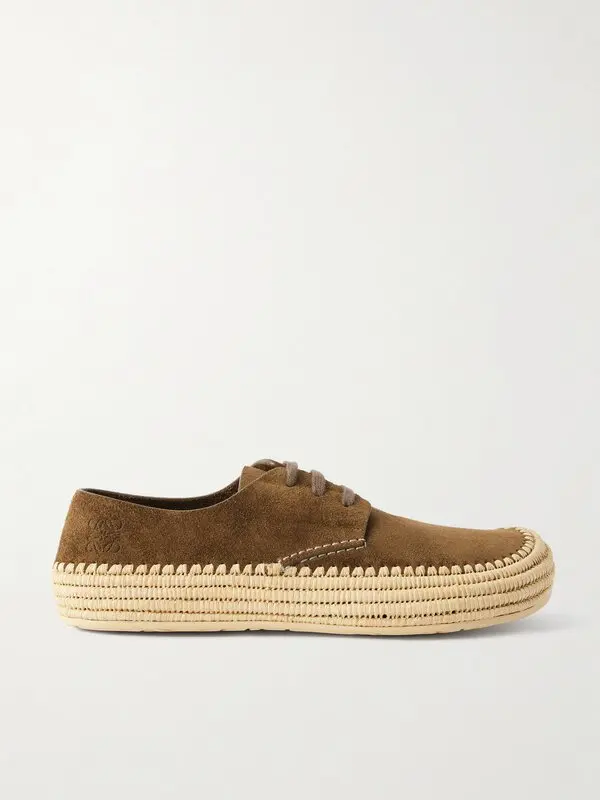Loewe Rio Suede Espadrilles